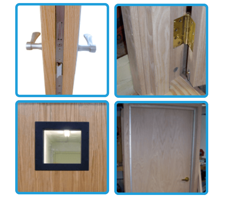 High STC Soundproof Interior Doors