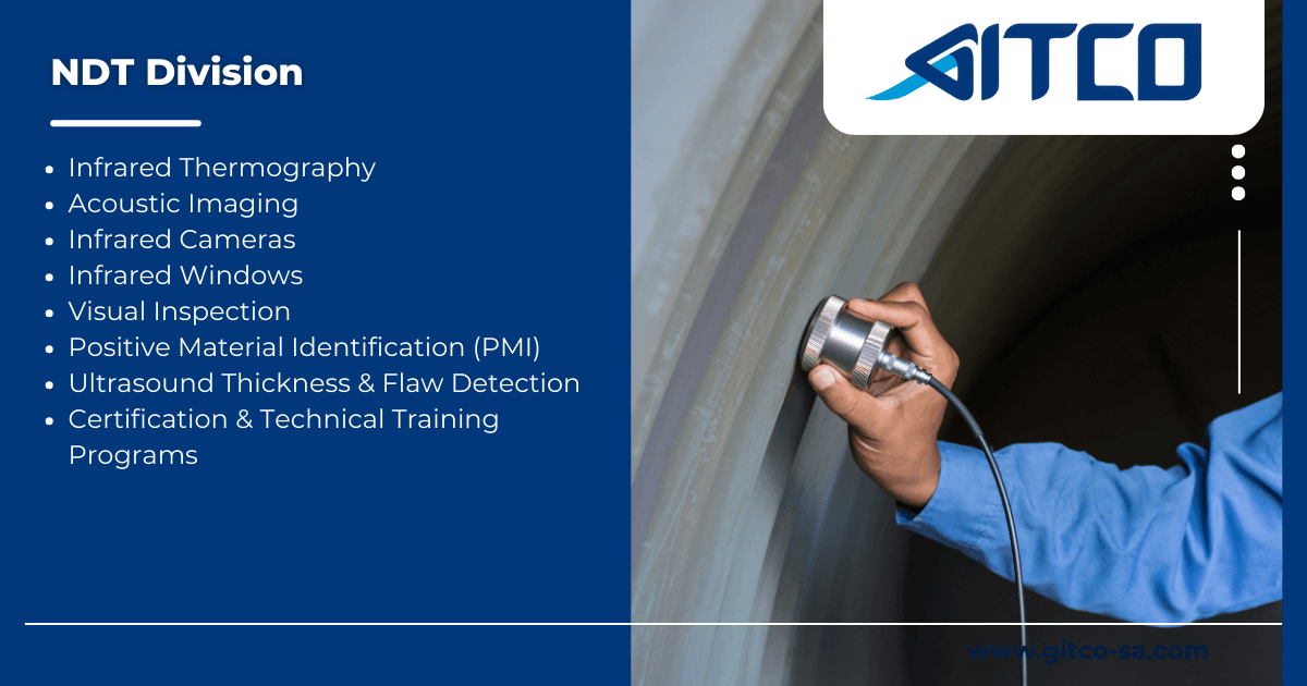 Non Destructive testing (NDT)